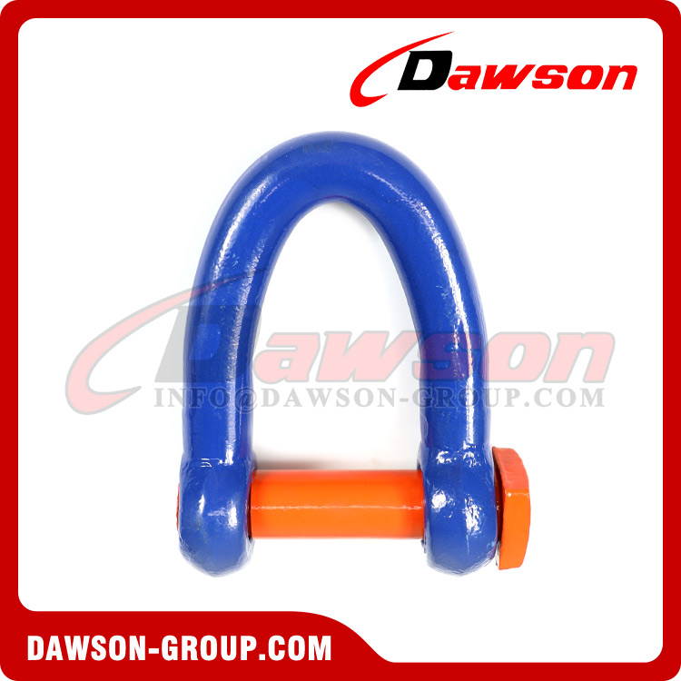 Steel Vee Type Shackles for Fishing, Delta Fishing Shackle, Blue ...