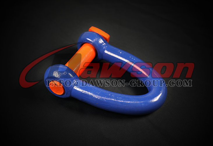 Steel Vee Type Shackles for Fishing, Delta Fishing Shackle, Blue ...