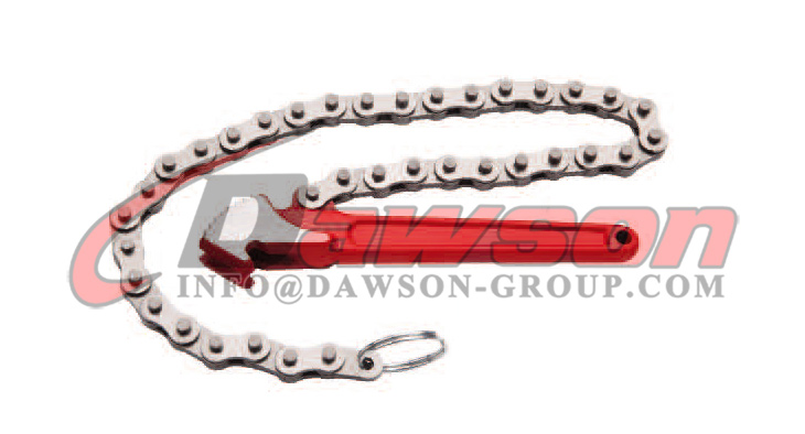 DSTD06K Chain Pipe Wrench, Jaw drop forged Pipe Wrench, Dusal side jaw ...
