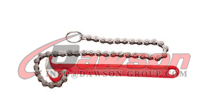 DSTD06F-1 Chain Pipe Wrench, Jaw drop forged Pipe Wrench, Dusal side ...