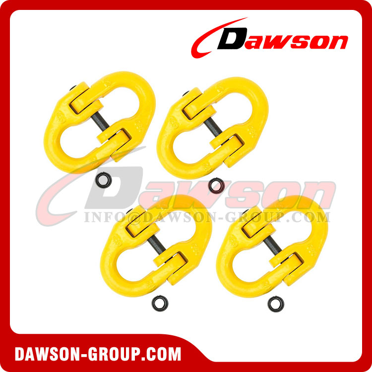 4 Pack 1/2'' 3/8'' 5/16'' G80 Forged Alloy Steel Coupling Link, Hammer ...