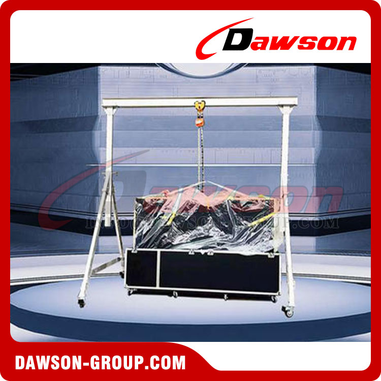 DS-LT4 Portable Fixed Height Aluminum Alloy Gantry Crane, Portable ...