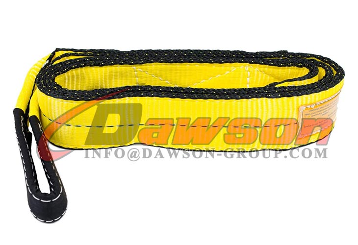 4'' x 8 ft Web Lifting Sling, 11500 LBS WLL Vertical - Polyester Heavy ...