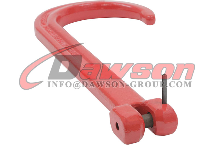 15'' Inch J Hook Heavy Duty Grade G80 Tow Axle Strap Wrecker Roll Back ...