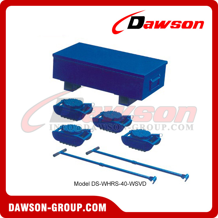 DS-WHRS Series Roller Transport Trolley, Cargo Trolley, Roller Dolly ...