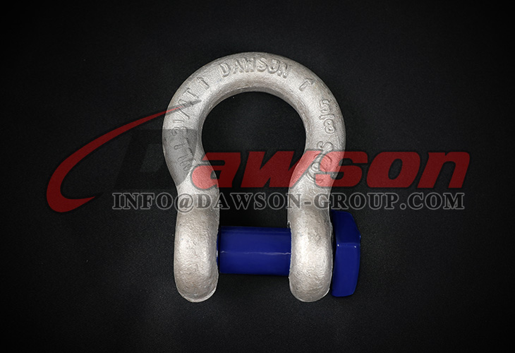 Forged Trawling Bow Shackle with Square Head Pin, Fishing Shackles ...