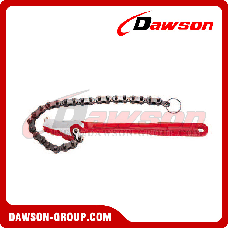 DSTD06A-1 European Type Chain Pipe Wrench,Chrome plated Chain Pipe ...