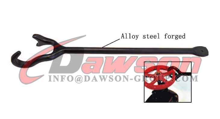 DSTDW1233C Alloy Steel Forged Claw Type Valve Wheel Wrench - Dawson ...