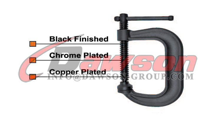 DSTDC01 Heavy Duty Drop Forged Steel C-Clamp - Dawson Group Ltd ...