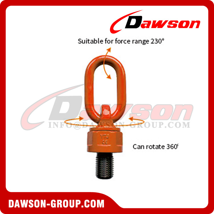 DS-YTJ Series Universal Direction Rotating Lifting Eye bolt- Dawson ...
