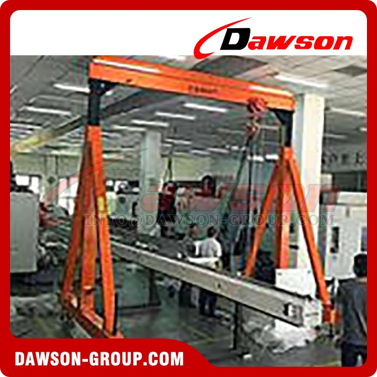 DS-PT2-2 Turbine Lifting Gantry Crane, Steel Gantry Crane Adjustsment By Gear - Dawson Group Ltd ...