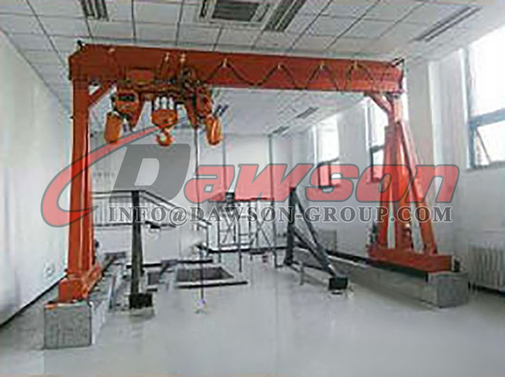 DS-PT4 Rail Mounted Electric Gantry Crane, Orbital Type Electric Steel Gantry Crane - Dawson ...