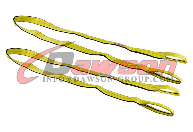 4'' x 8 ft Web Lifting Sling, 11500 LBS WLL Vertical - Polyester Heavy ...