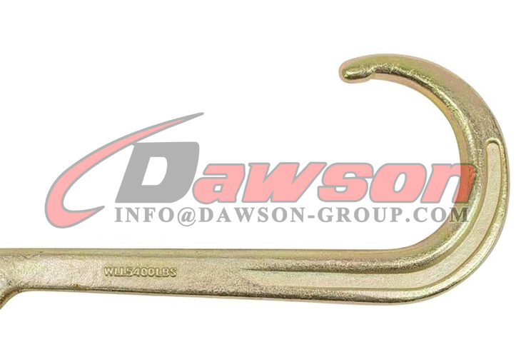15'' G70 J Hook with T-J Hooks and Enlarged Link, 5400 lbs WLL - Dawson ...
