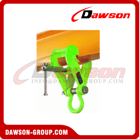 Beam Trolley Clamp with Bow Shackle, Steel Travel Trolley Clamp - China ...