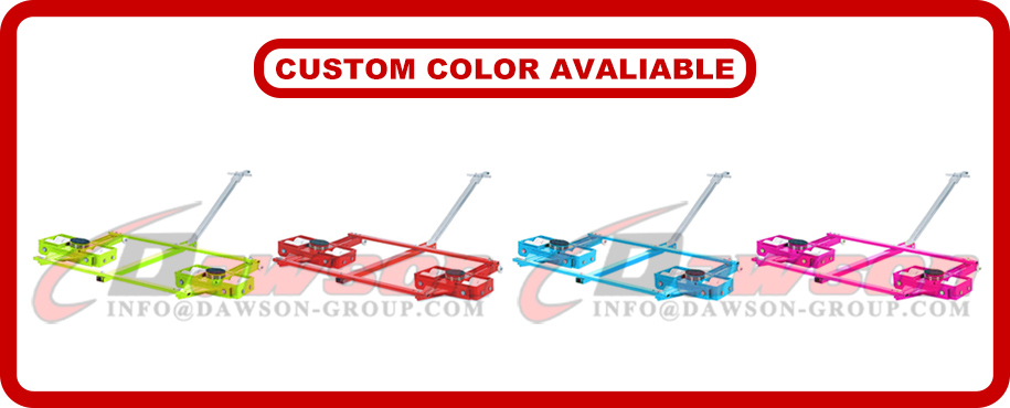 DS-WTL20 DS-WTL40 Series Tandem Trolley for Heavy Loads, Tandem Dolly ...