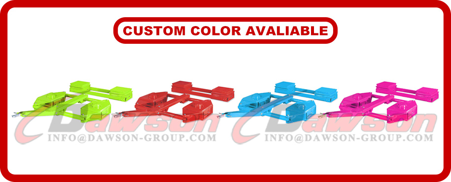 DS-WF100+DS-WTL100 Series Tandem Trolley for Heavy Loads, Tandem Dolly ...