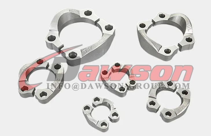 DS-FLW 3000PSI SAE Whole Flange Clamps, Hydraulic Flange Clamps - China ...