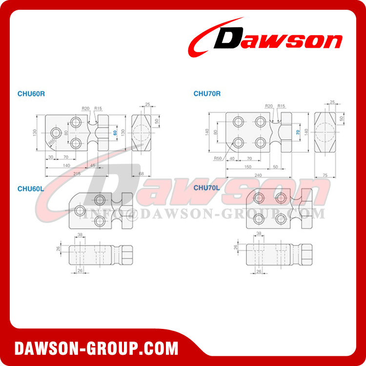 Plate-type Hook DS-CHP/CHPL, Plate-type Hook 2130.11 Series/2130.12 ...