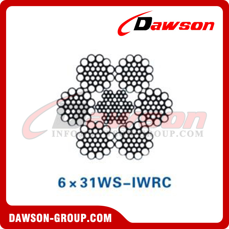 Steel Wire Rope(6×29F-IWRC)(6×31WS-IWRC)(6×36WS-IWRC)(6×41WS-IWRC ...
