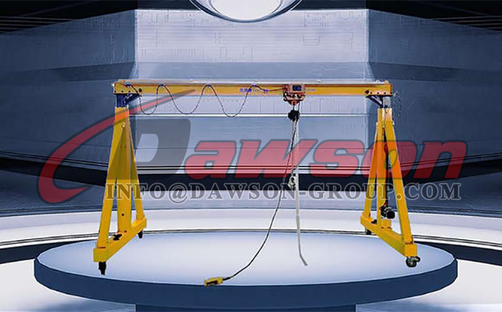 DS-PT2-4 Electric Lifting Gantry Crane, Height Adjustable Steel Gantry ...