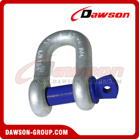 OEM US Type Forged Alloy Screw Pin Chain Shackle, S6 Marine Lifting ...