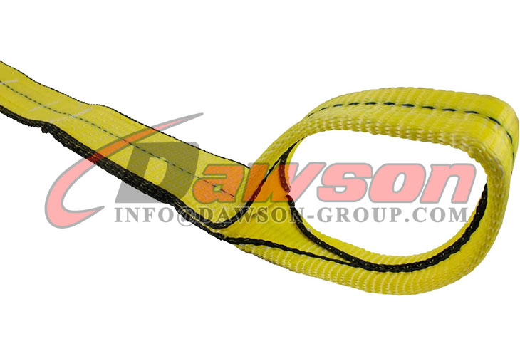 3'' x 8 ft Web Lifting Sling - 8800 LBS WLL Vertical, Polyester Heavy ...