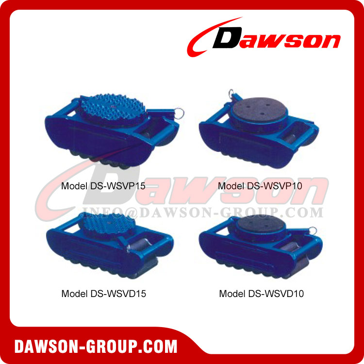 DS-WSVP DS-WSVD Series Individual Roller Transport Trolleys, Cargo ...