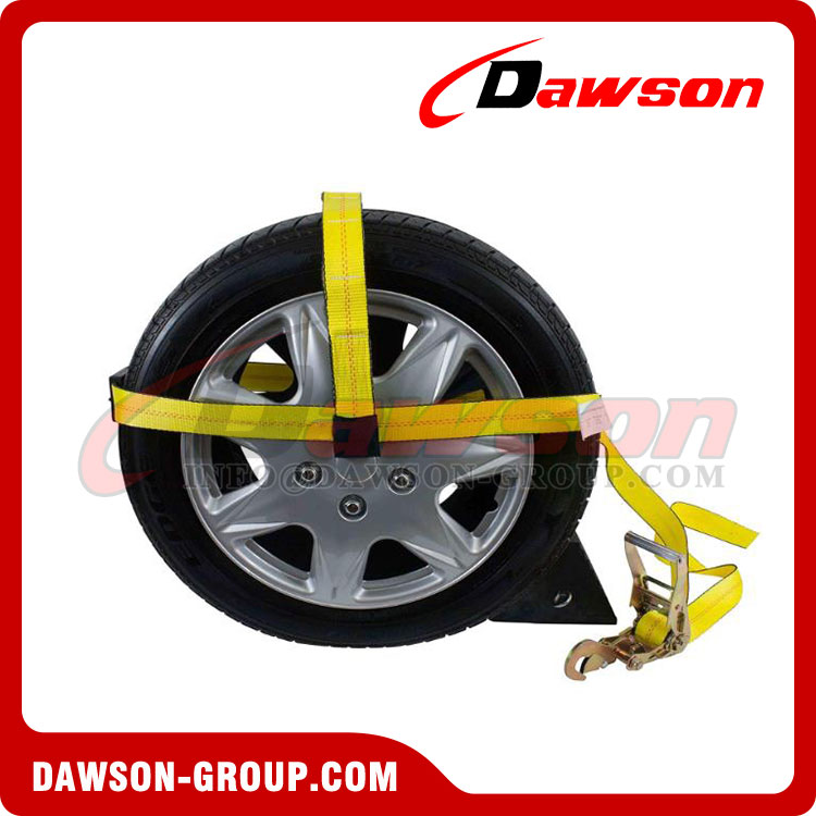 2''x144'' Yellow Car Tie Down Straps with Ratchet Snap Hooks & 33 ...