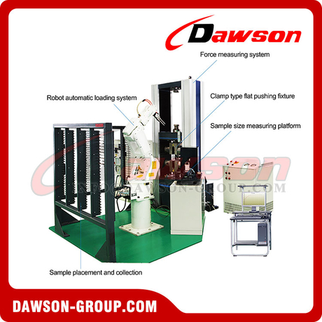 Fully Automatic Material Tensile Testing Machine, Electronic Material ...