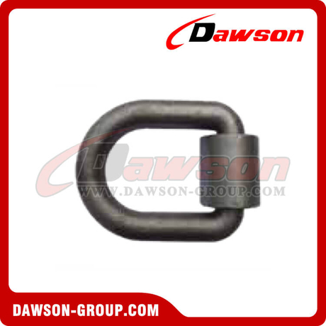 MBS 47000lbs/21000kgs 1'' Heavy Duty Mounting D Ring with Bracket ...