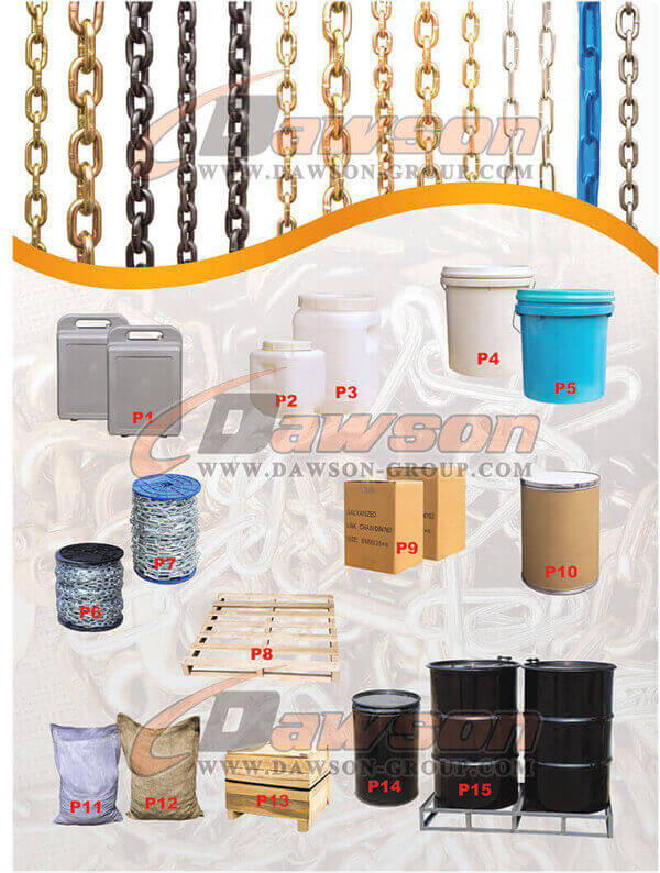 Round Link Chains for Buoy Mooring(Buoy Chains) DIN 5683 - Dawson Group ...