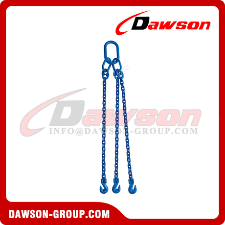 G100 Triple Legs Lifting Chain Slings / Grade 100 3-Legs Adjustable ...