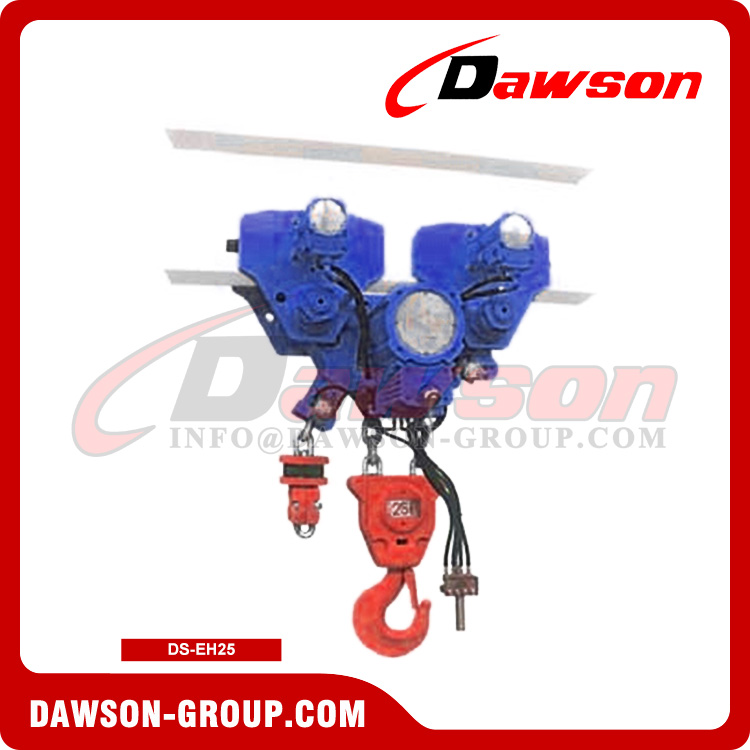 DAWSON Pneumatic Monorail Hoist, Air Hoist, Pneumatic Hoist Chain Hoist - China Manufacturer ...