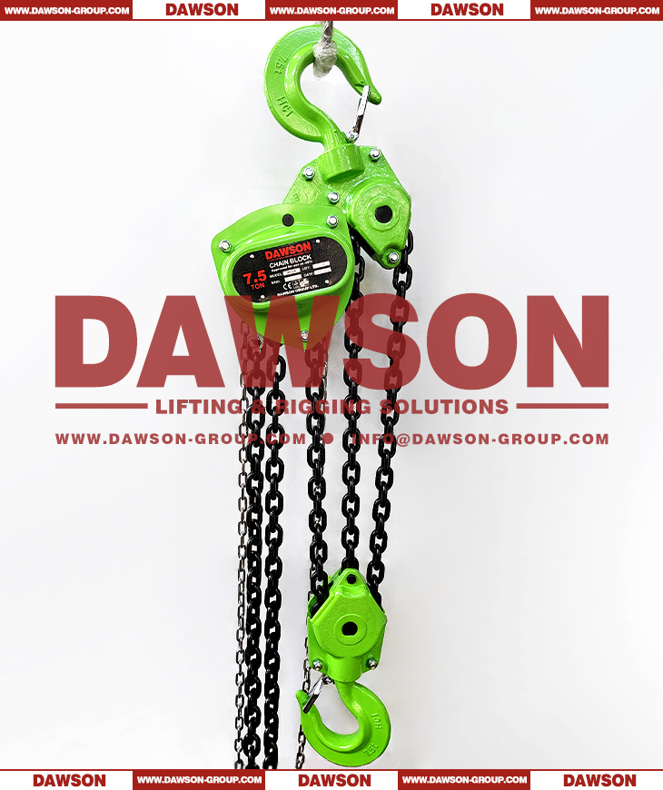 DAWSON Low Temperature Performance Manual Chain Block Hoist for Marine ...