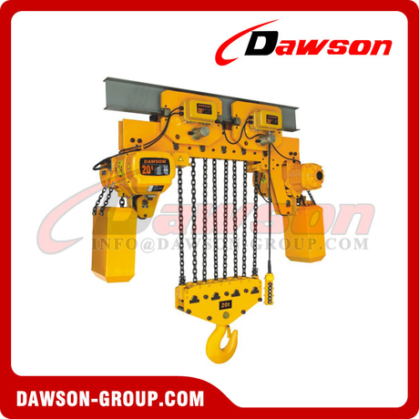 20T Super-low Lifting Loop Chain Electric Hoist, 20000KG Electric Chain ...