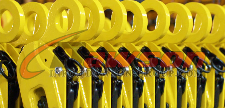 Pipe Plate Clamp for Horizontal Lifting and Transporting, Steel Pipe ...