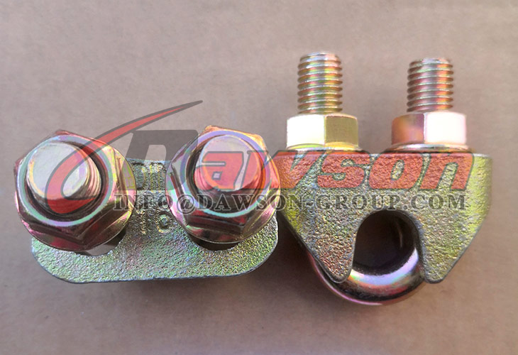 DIN 741 Galv. Malleable Casting Wire Rope Clip, Cast Steel Galvanized ...