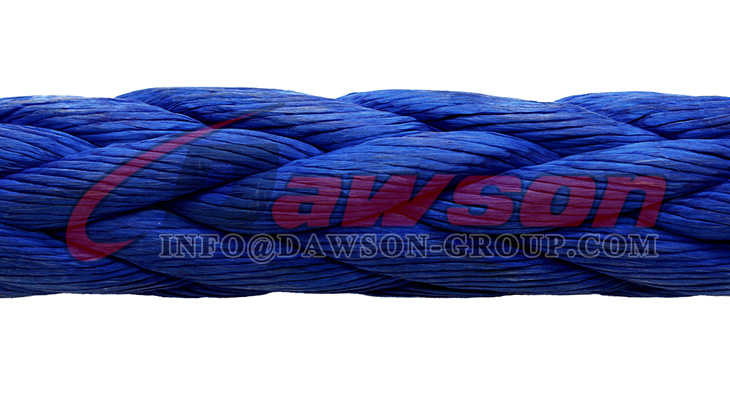 DAWSON-MAX HMPE 12 Strands Mooring Rope, Ultra High Molecular Weight ...