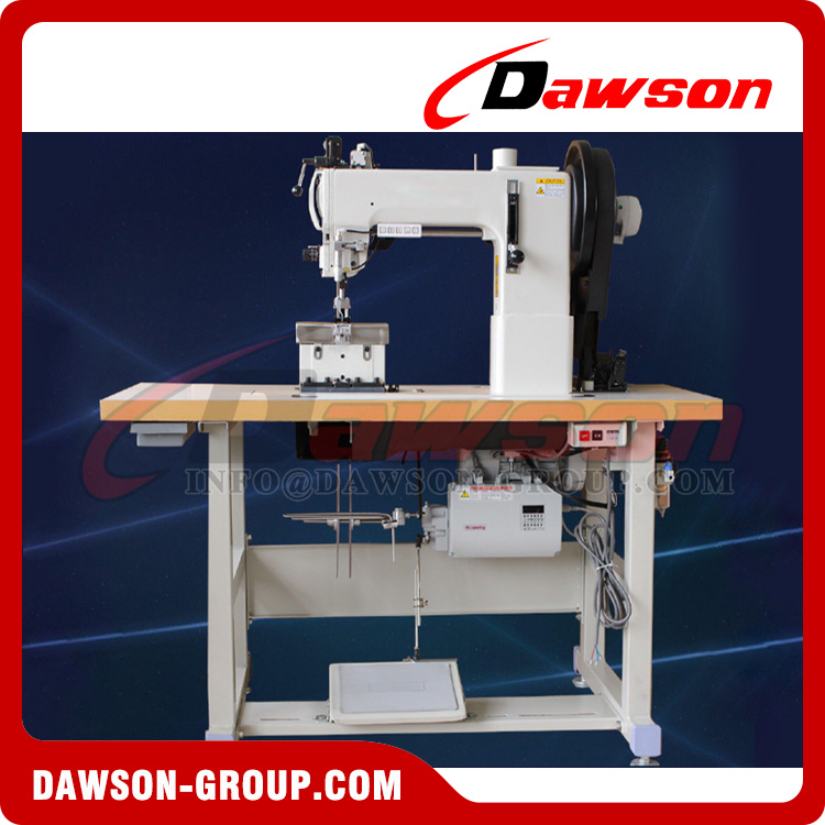 DS-PBTTSM-204-370-A Post Bed Twin Needle Thick Thread Decorative Stitch ...