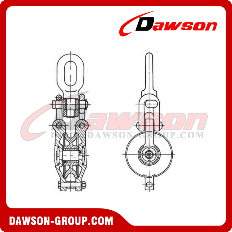Marine Snatch And Guide Block, Lashing Snatch Blocks - Dawson Group Ltd ...
