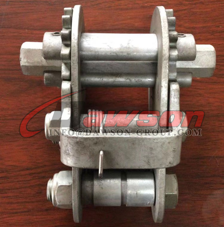 MBL 20T 20000KG 75MM 3'' Lashing Winches, Lashing Buckles, 75MM Lashing ...