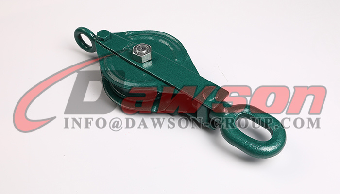 Open Type Pulley Block Single Sheave With Eye, snatch blocks, pulley ...