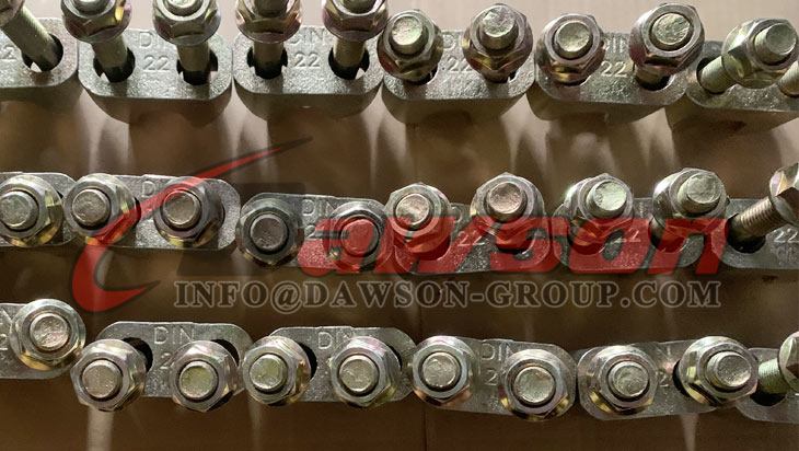 DIN 1142 Galv. Malleable Cast Wire Rope Clip, Galvanized Heavy Duty ...