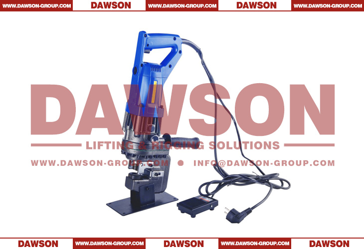 DAWSON DS-SPM-20A Deep Throat Portable Hydraulic Steel Plate Punching ...