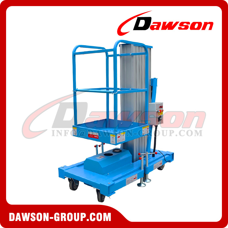 DS-GTWY-100 Single Mast Mobile Aluminium Work Platform, Aluminum Lift ...