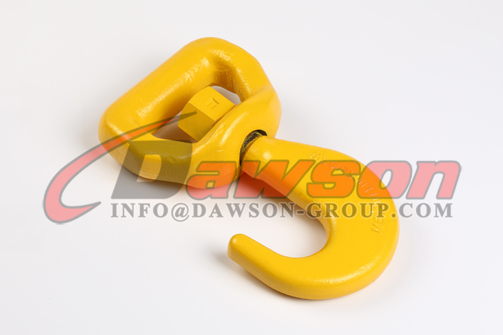BS 20000kgs/44000lbs 20Ton 2 inch 50MM Trailer Hook, 2" Yellow Painted ...