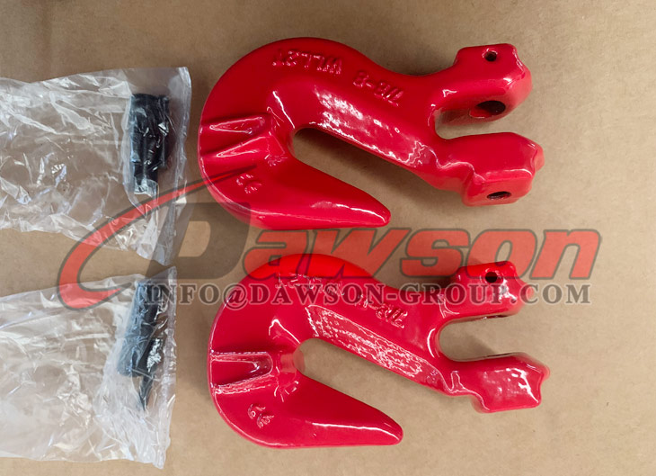 DS064 G80 / Grade 80 Clevis Shortening Grab Hook with Wings for Adjust Chain Length, Forged ...