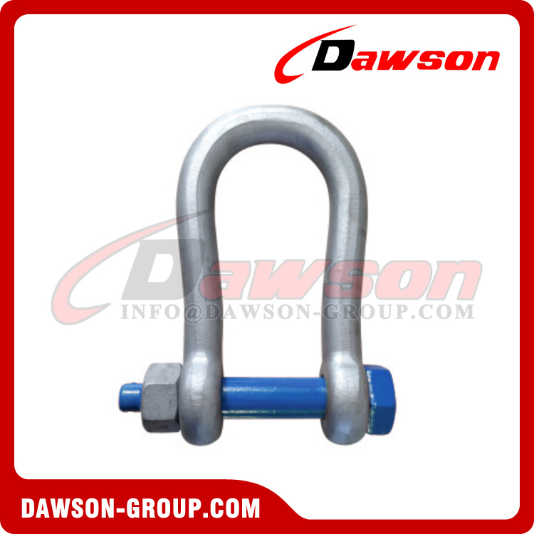 DAWSON DS781 Mooring Shackles, Alloy Steel Mooring Safety Bolt Type Bow ...