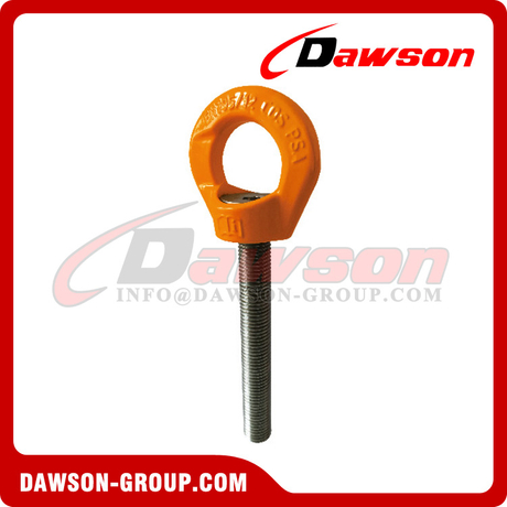 Duplex Stainless Steel Eye Bolt / Lifting Points for Outdoor Working ...